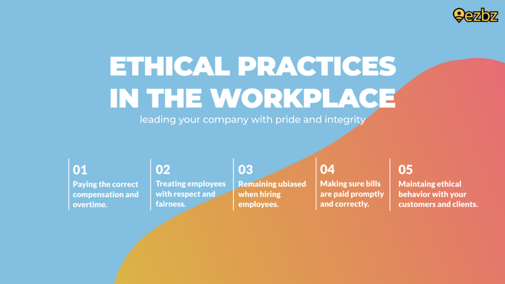 Ethics in the Workplace - ezbz app